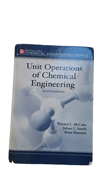 Unit Operations of Chemical Engineering 7th edition McGraw Hill Chem ...