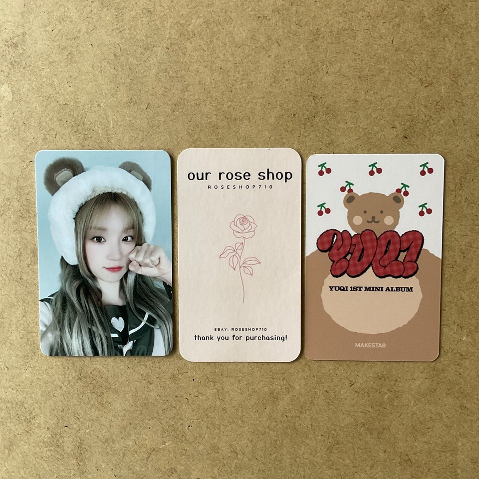 YUQI (G)I-DLE GIDLE 1st Mini Album YUQ1 Makestar Official Photocard ...