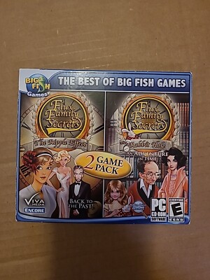 FLUX FAMILY SECRETS 2 Pack PC GAME Big Fish Hidden Object Puzzle ...