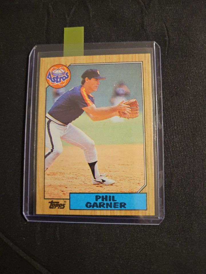 1987 Topps Baseball Card! Very Unique Error Card!!! Front Good, Back ...