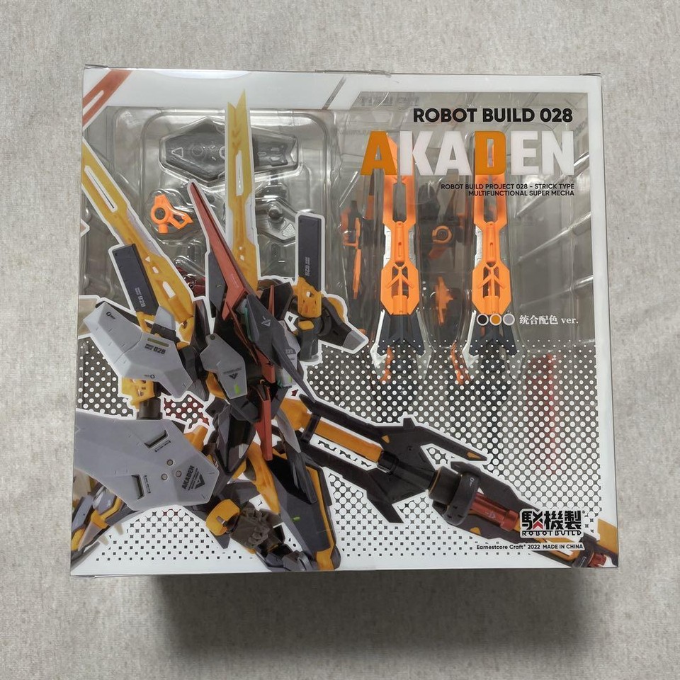 Wave ROBOT BUILD RB-28 AKADEN Universal Color Ver. Action Figure From ...