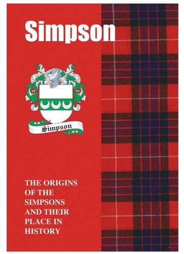 Simpson Ancestry Scottish Origins of the Clan History Booklet Scottish ...