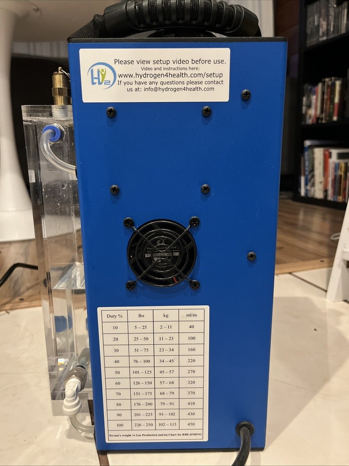 Brown’s Gas Hydrogen Inhaler System H2Life v3.0 | eBay