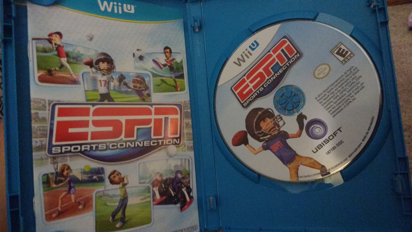 ESPN Sports Connection - Nintendo Wii U rare Video Game WiiU Sports ...