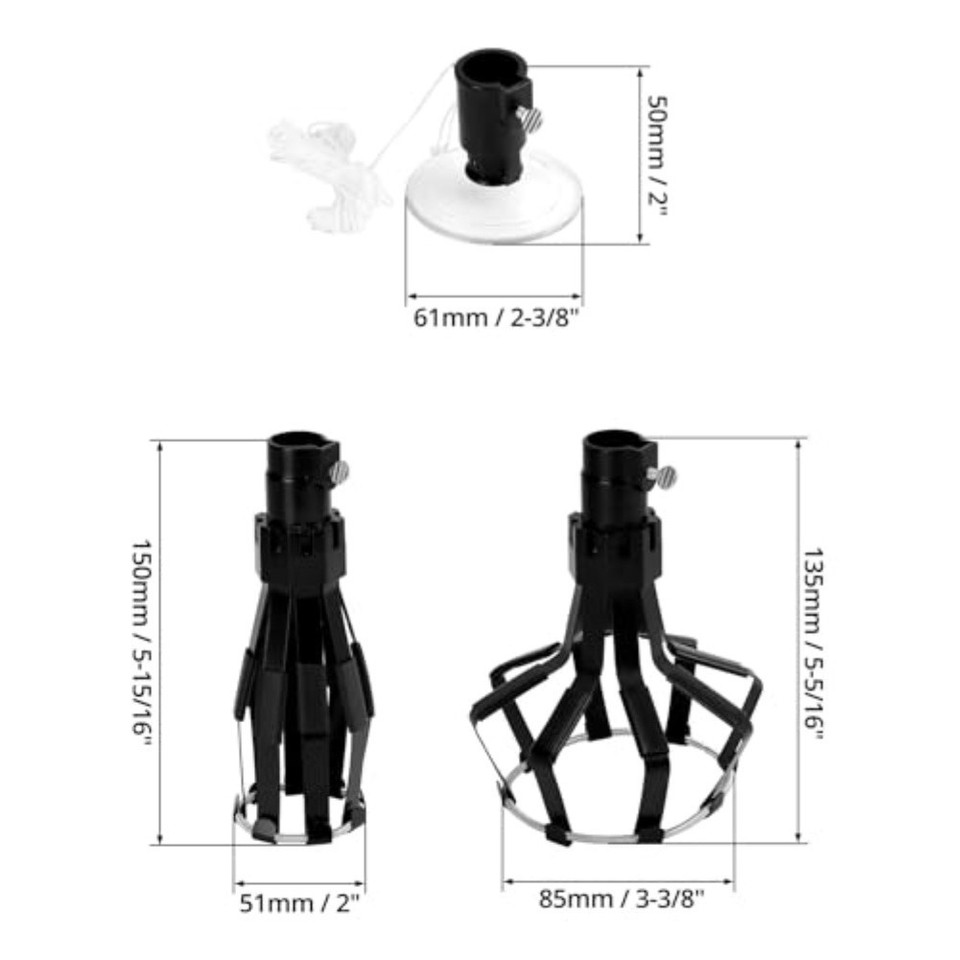 Plastic Light Bulb Changer Set for Ceiling Incandescent Recessed and ...