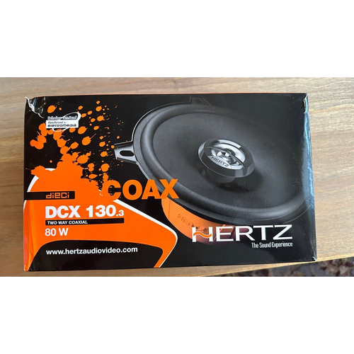 Open Box - Hertz DCX 130.3 5 1/4 Two Way Coaxial 80 Watt 4 Ohm | eBay