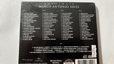 4CDs & dvd No Longer Made Marco Antonio Solis 72 exitos Mas que tu ...