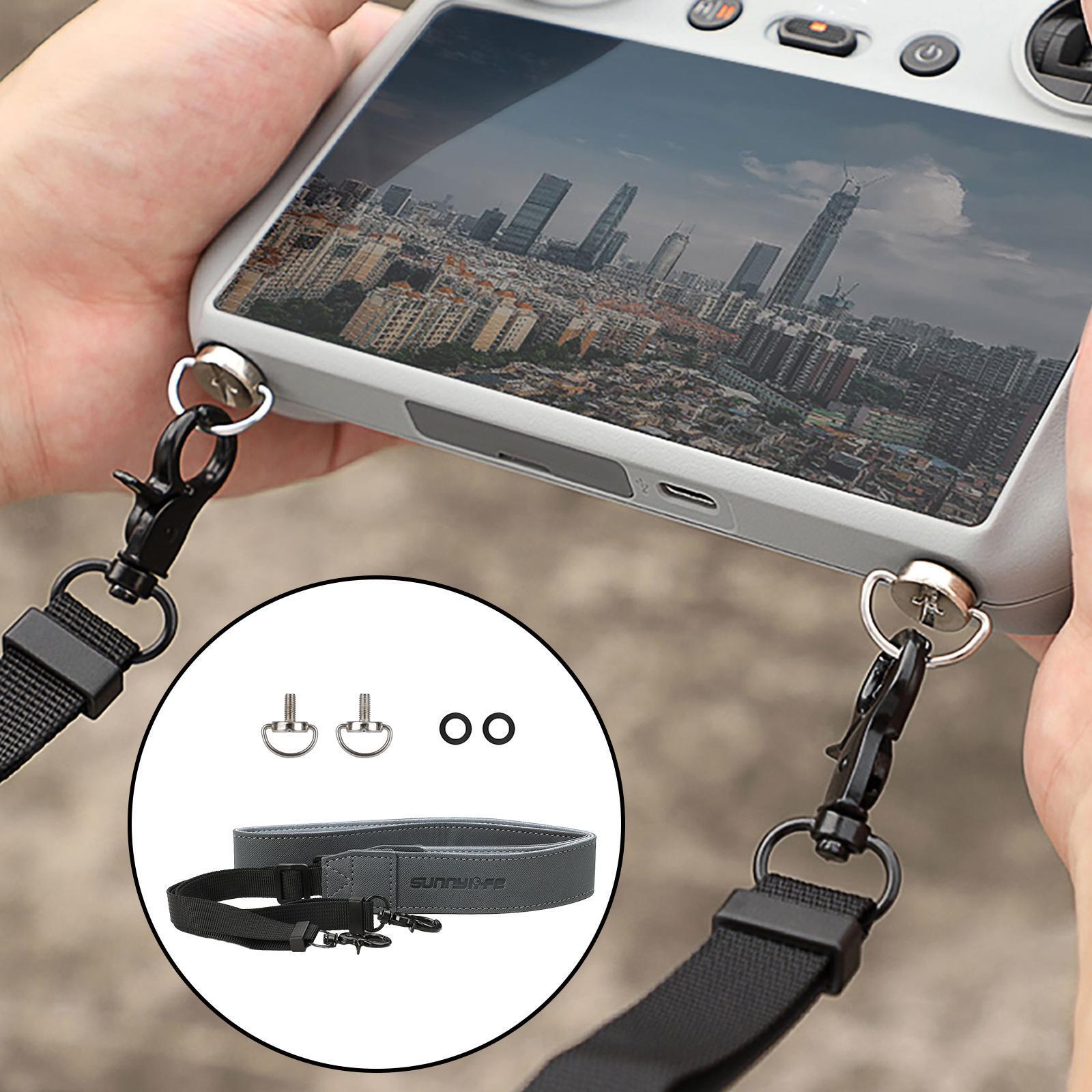 Adjustable Remote Control Lanyard 62.5-80cm PU for DJI RC Pro Shoulder ...