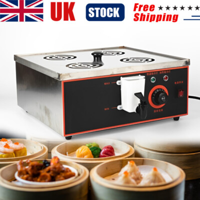 Electric Bun Steamer Commercial Anti-dry Burning Bun Steaming Heat ...
