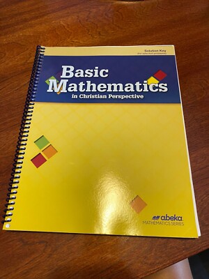 Abeka 7th grade Basic Mathematics Solution Key Fourth Edition | eBay