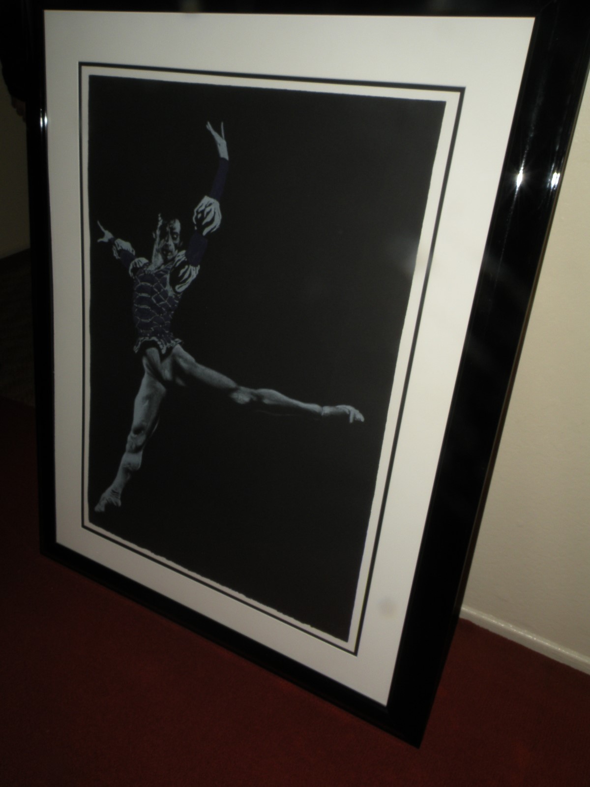 RUDOLF NEREYEV "STATE II" JAMIE WYETH SIGNED LITHOGRAPH 1978 BALLET ...