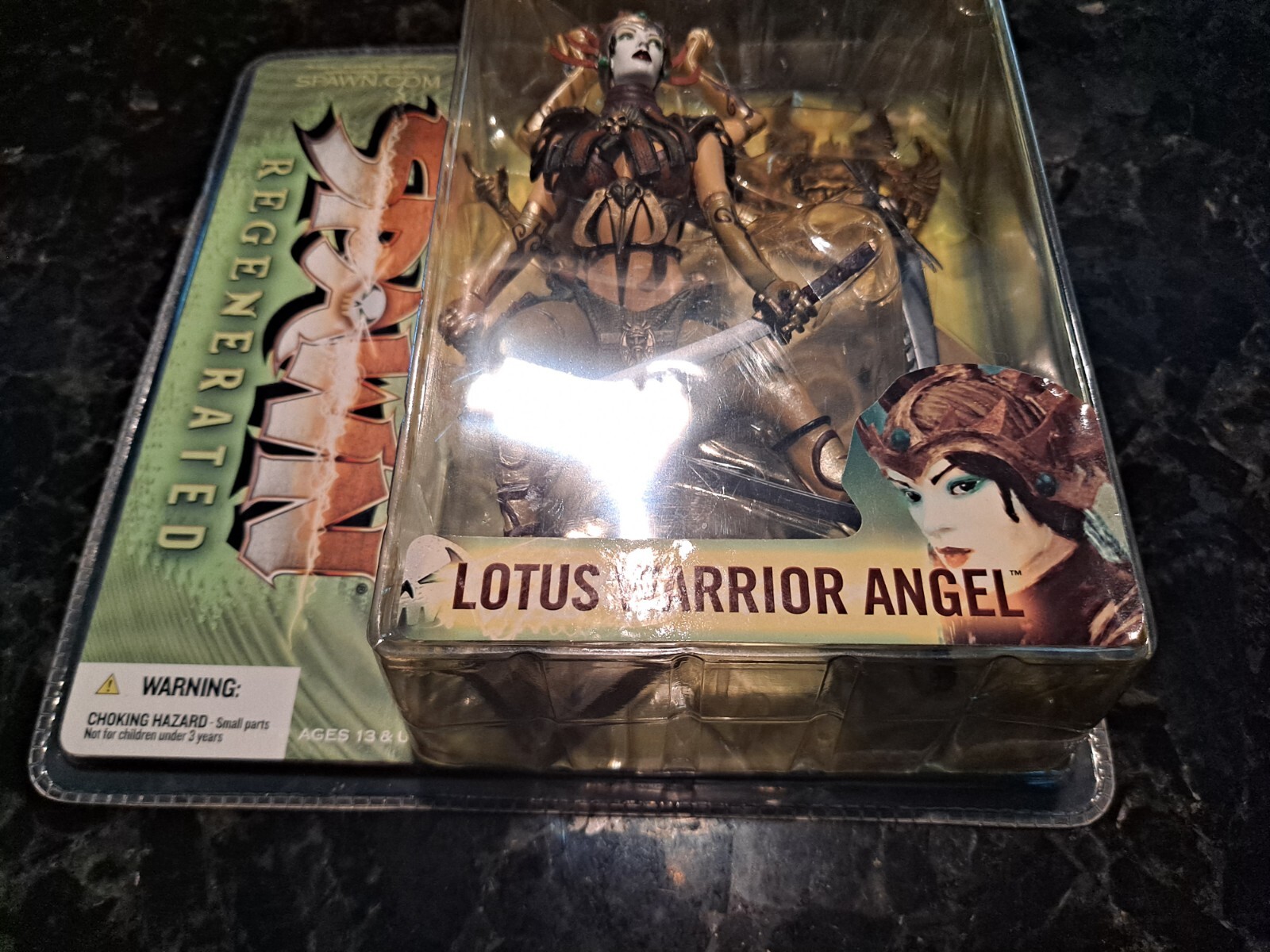 Figurine Lotus Warrior Angel Spawn Regenerated Series 28 2005 McFarlane ...