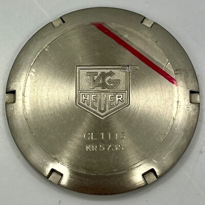 TAG Heuer VINTAGE Case Back COVER NOS for model CL1113 KIRIUM ...