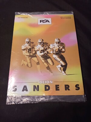 PSA PRICE GUIDE MAGAZINE DECEMBER 2023 DEION SANDERS COVER NEW SEALED ...