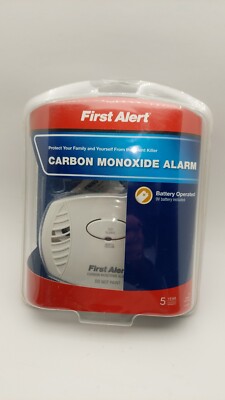 First Alert CO400 Carbon Monoxide Alarm Detector Battery Operated NEW ...