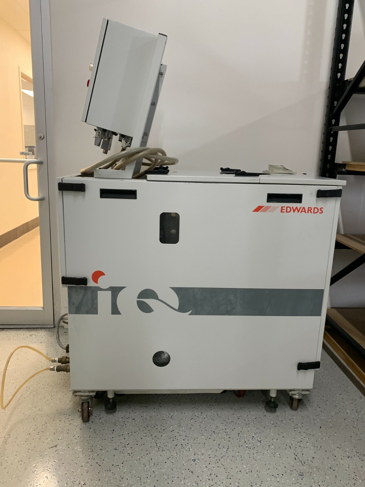 BOC EDWARDS iQDP80 DRY VACUUM PUMP W/ QMB1200 BOOSTER BLOWER ...