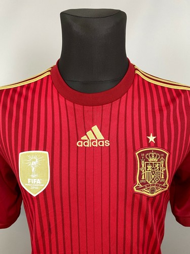 SPAIN 2014 2015 HOME SHIRT FOOTBALL JERSEY CAMISETA ADIDAS G85279 MENS ...
