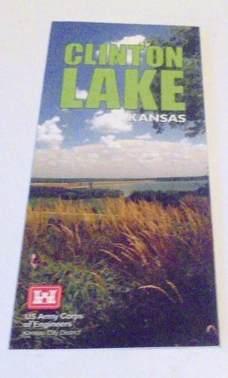 Clinton Lake Kansas MAP | eBay