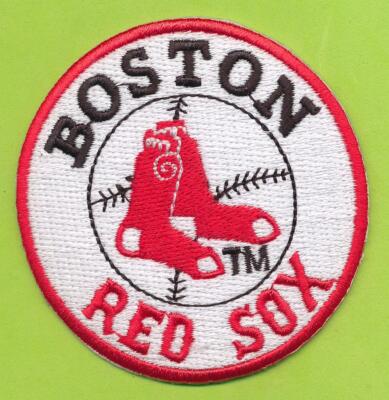 3" Circular Embroidered Iron On Patch ~ Boston Red Sox | eBay