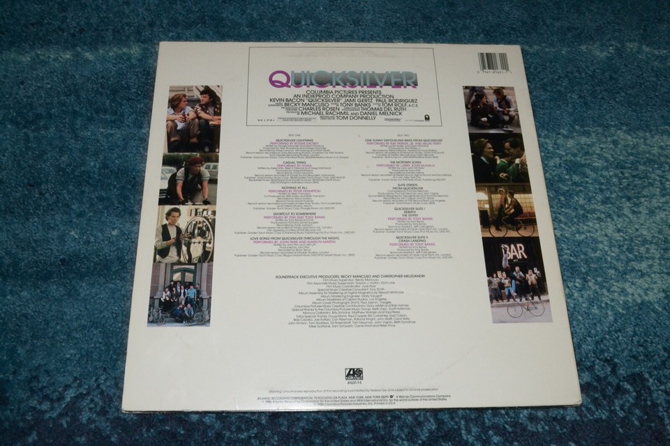 Quicksilver~Original Motion Picture Soundtrack~Roger Daltrey~Peter ...