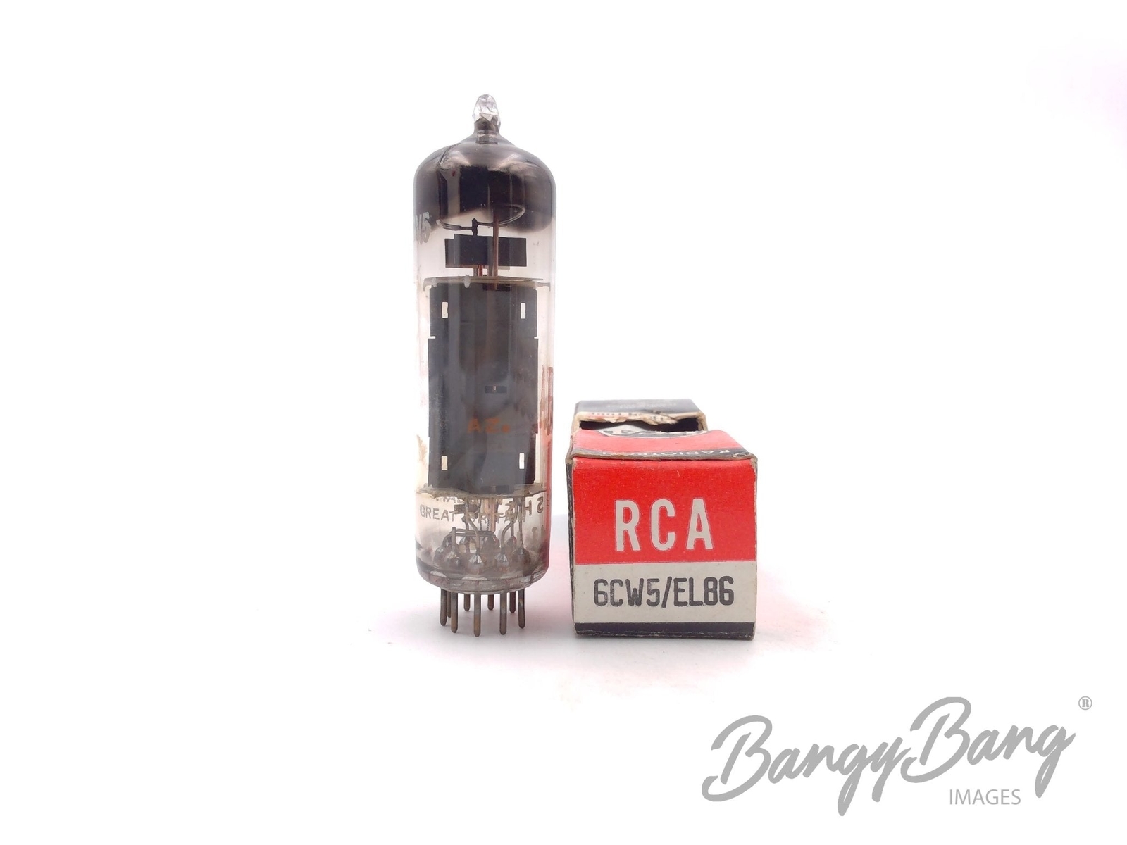 Vintage RCA 6CW5/EL86 Power Amplifier Pentode Audio Vacuum Tube Valve ...