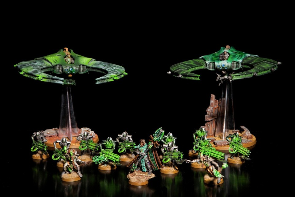 CUSTOM ORDERS - Warhammer 40K, Necron Army pro painted | eBay