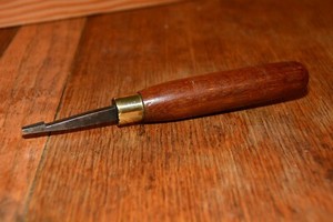 Internal Thread Chaser Wood Handle 20 cm long marked 50 for hardwoods ...