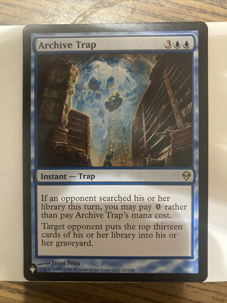 Archive Trap