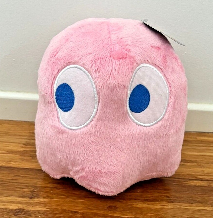 PAC-MAN Ghosts Plush Soft Toy - Inky / Blinky / Pinky / Clyde - 19cm ...