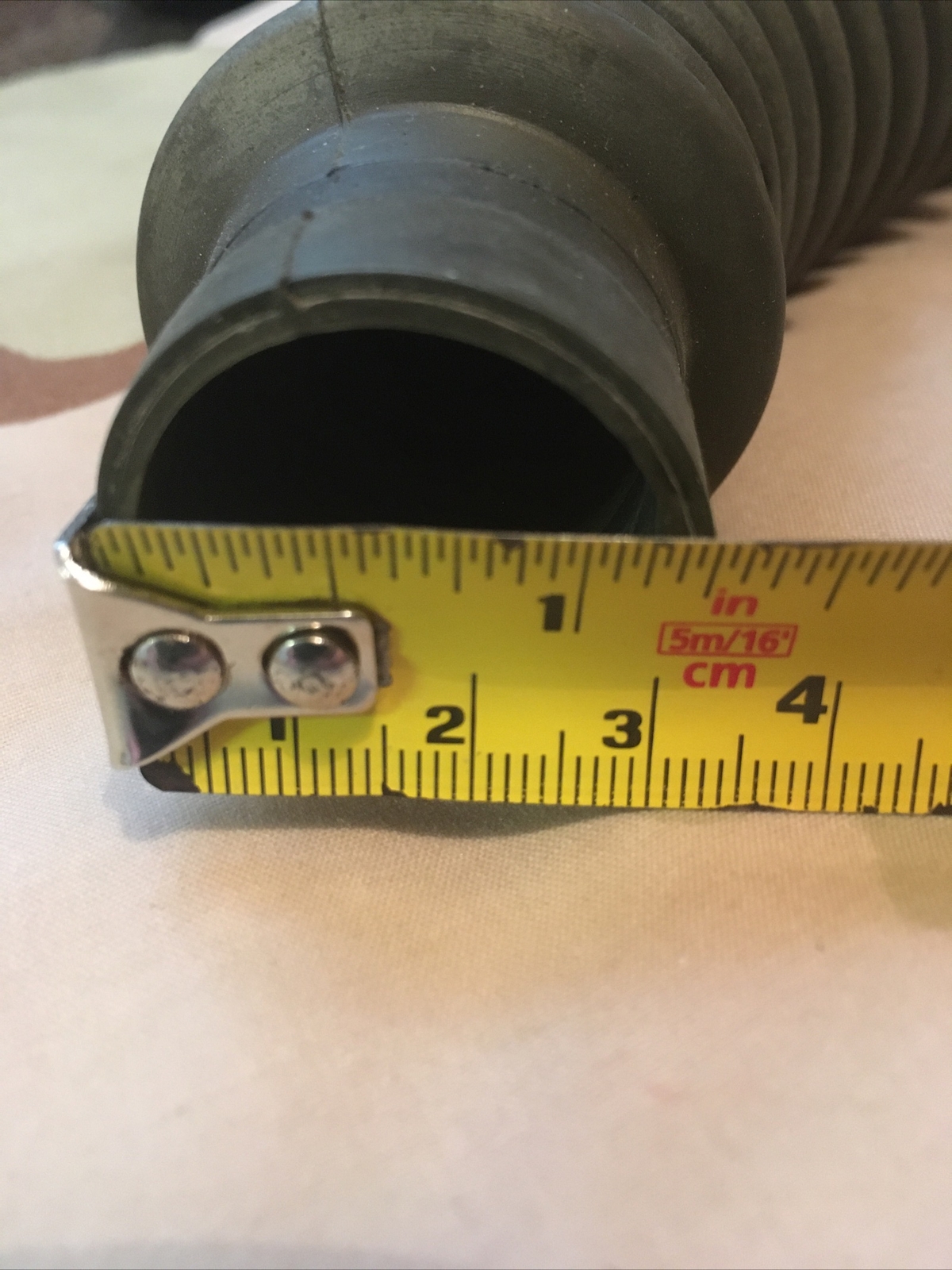 German Army DRAGER PAPR 40mm Hose 0.6m Gas Mask Tube Pipe NBC ABC CBRN ...