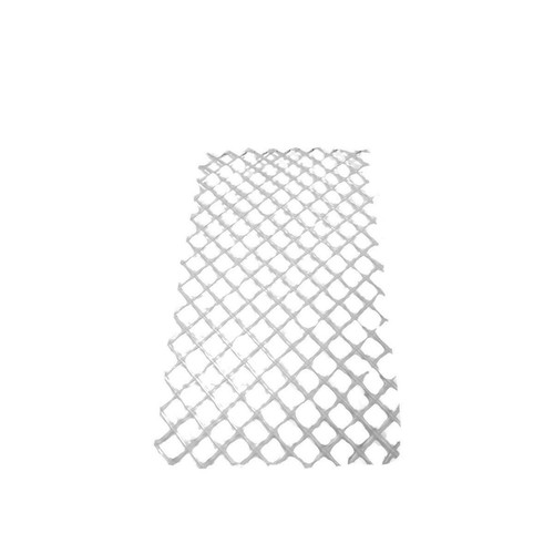 Kunststoff-Gitter ca. 0,6x2m weiß milchig sehr stabile Gitterplatte ...