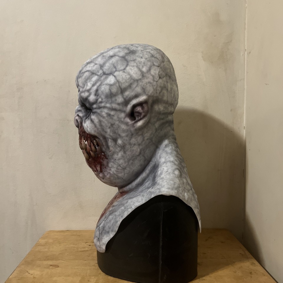 Maw White Bloody Mouth Realistic Silicone Mask From Immortal Masks | eBay