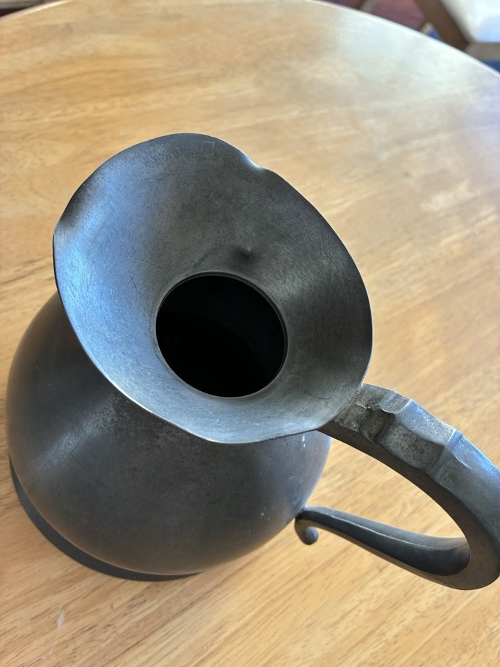 Vintage Antique Pewter Jug | eBay UK