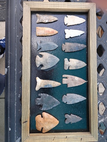 Authentic Illinois Ohio Kentucky kirk Snapped Bade Indian Arrowhead ...