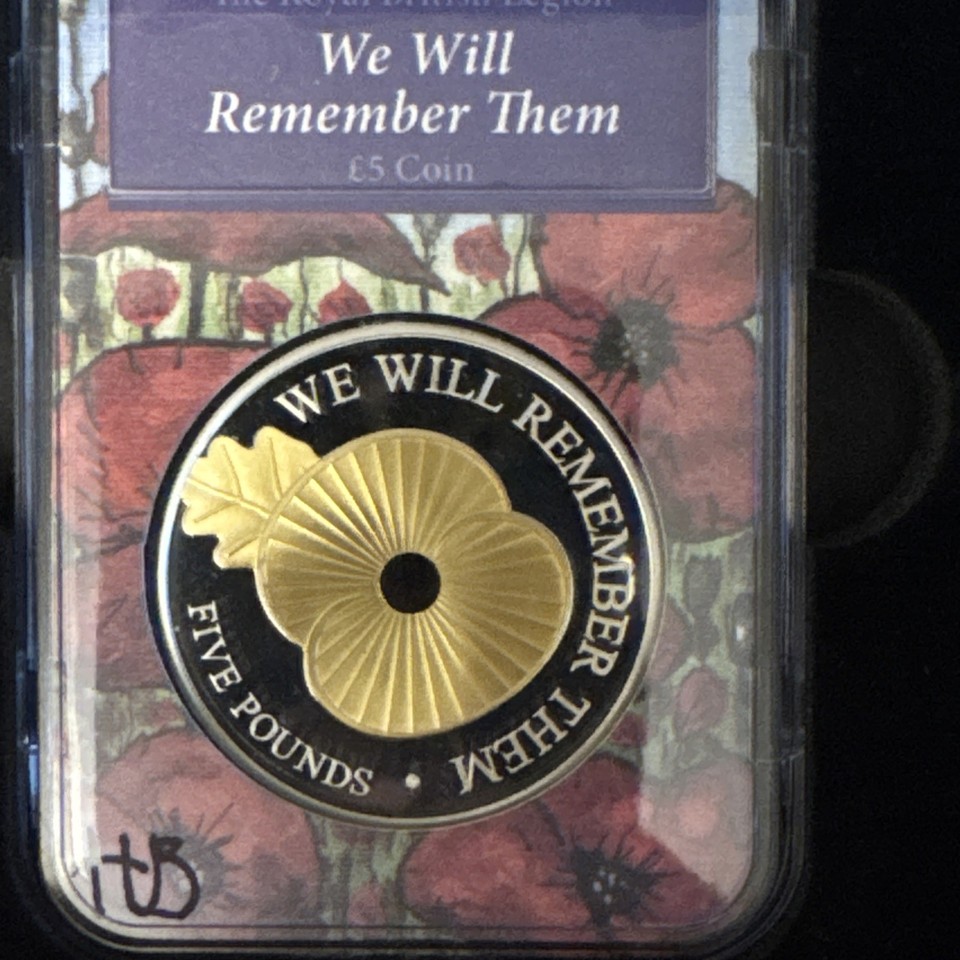Jersey | 2020 - Remembrance Poppy Coin Gold Plated Silver Proof Coin ...