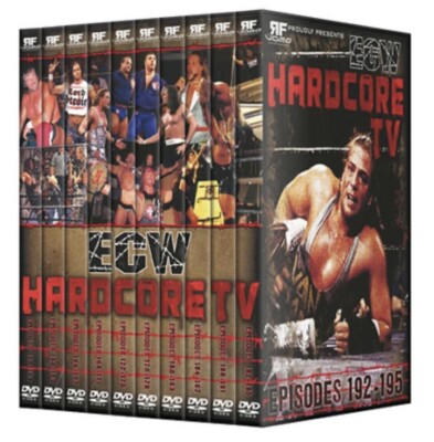ECW HARDCORE TV COMPLETE SET VOLUME 4 10 DVD SET Extreme Championship ...