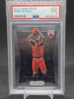 PSA 9 Mint 2012-13 Panini Prizm 205 Jimmy Butler RC Rookie Card Miami ...
