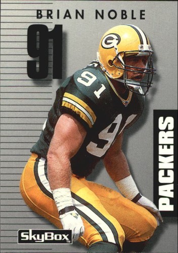 1992 SkyBox Prime Time Football Card #136 Brian Noble | eBay
