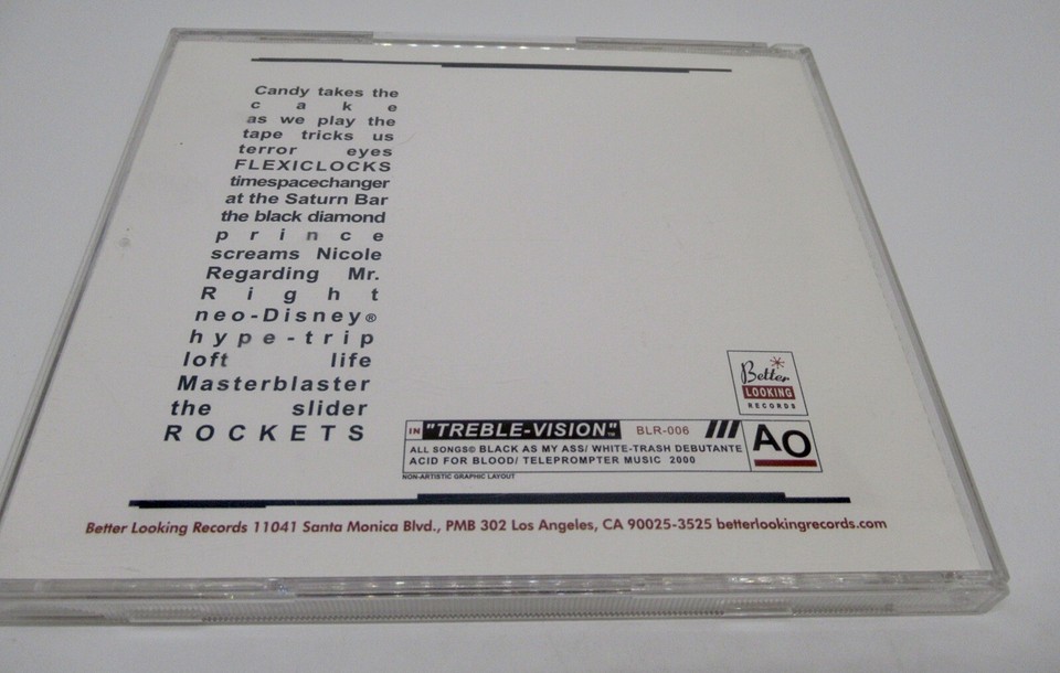 The And/Ors Will Self-Destruct 2000 Better Looking Label Compact Disc ...