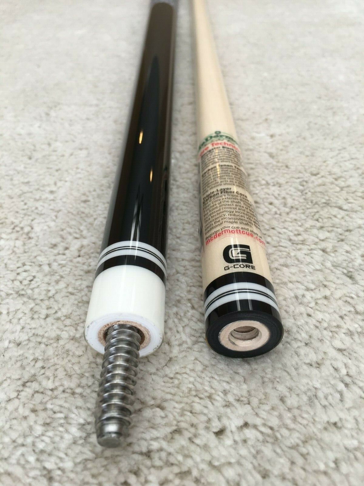 IN STOCK, McDermott GS06 C2 Pool Cue w/12.25mm G-Core Shaft, COTM FREE ...