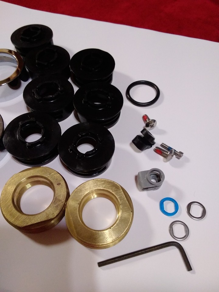 Moen 14699 Black Pivot Retainer, 116379 Retainer Nut & more parts lot ...