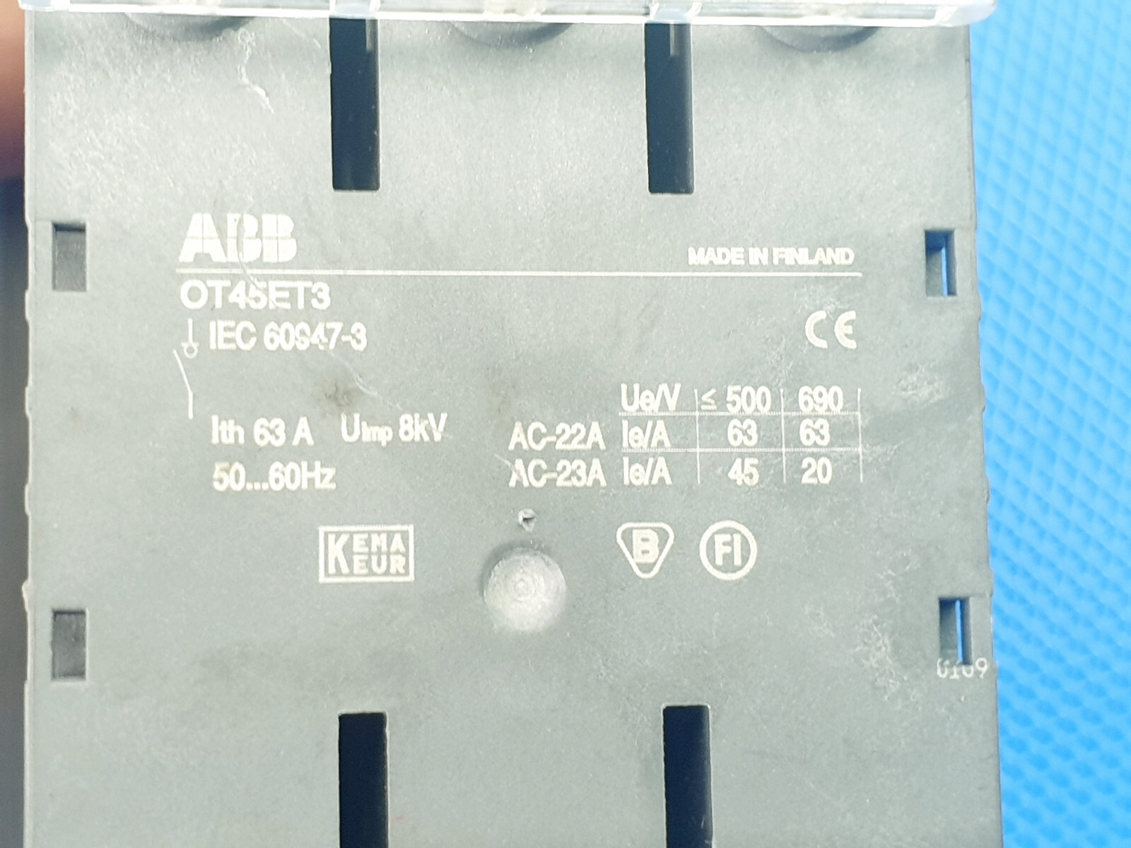 ABB Lasttrennschalter OT45ET3 | eBay