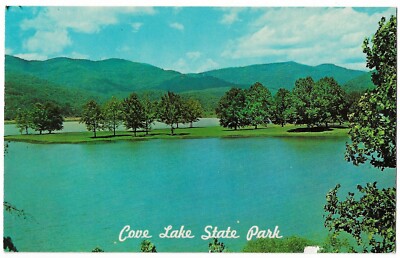 Tennessee Cove Lake State Park Lake City /Jacksboro Vintage Postcard ...