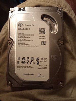 Seagate ST2000VM003 Hard Drive Video 3.5 HDD 64MB SATA 6.0Gb/s CCTV DVR ...