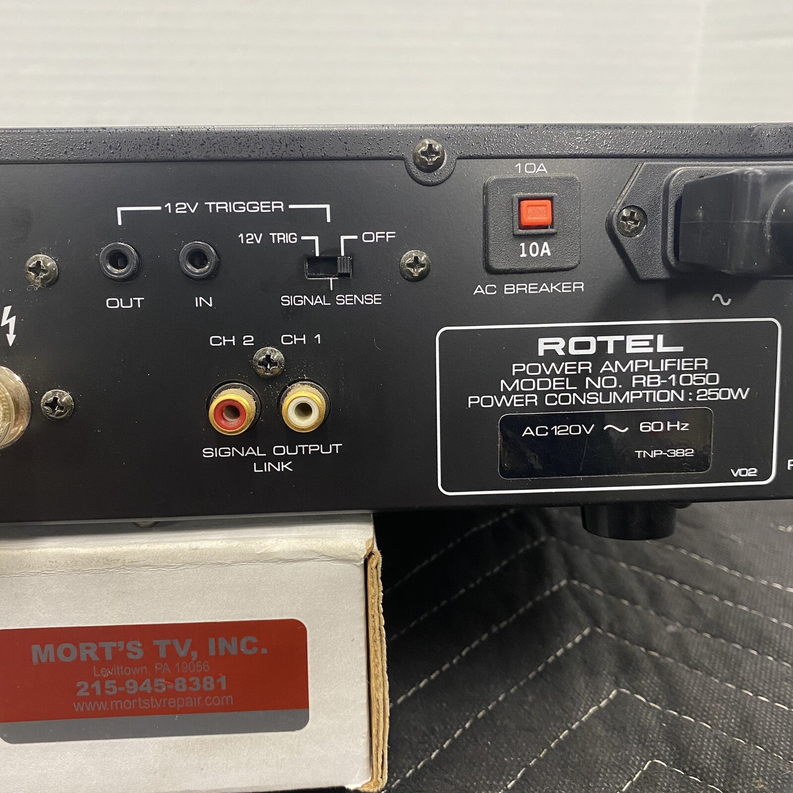 ROTEL RB-1050 2-CHANNEL POWER AMPLIFIER - 70 WPC - SERVICED - CLEANED ...