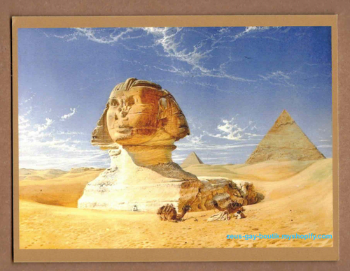 POSTCARD / Henry STANIER / The great Sphinx, 1860 | eBay