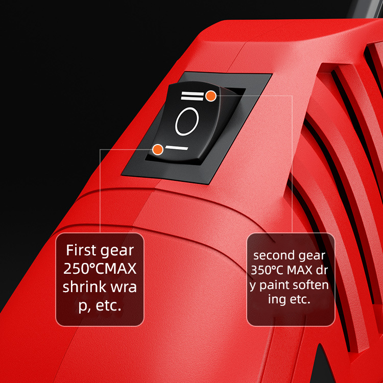 Mini Heat Guns 350W 350℃ Handheld Hot Air Guns Tool with Reflector ...