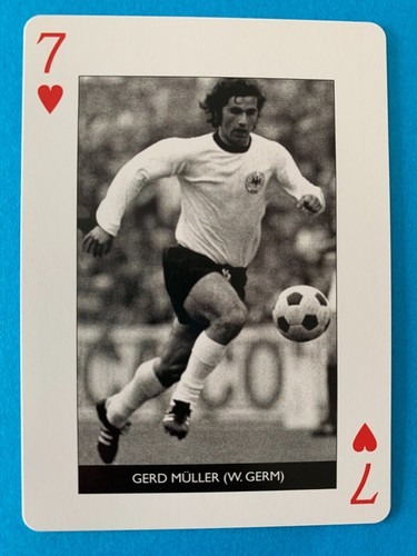 FOOTBALL STAR SET OF 2 ROOKIE CARD COLLECTOR GERD MÜLLER GERMANY BAYERN ...