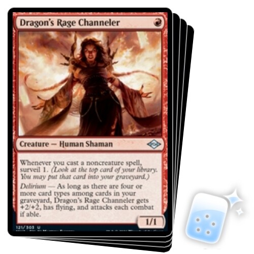 Dragon's Rage Channeler X4 M/NM Magic: The Gathering MTG Modern ...