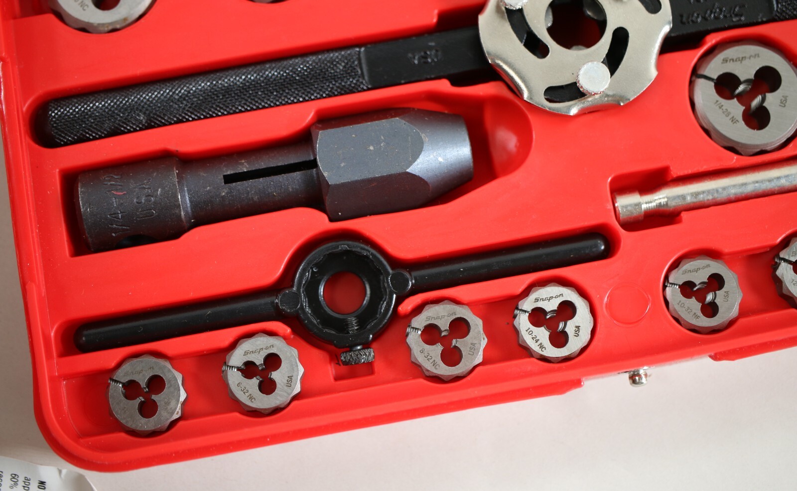 Snap-on 41 PC USA Tap and Die Set TD2425 for sale online | eBay